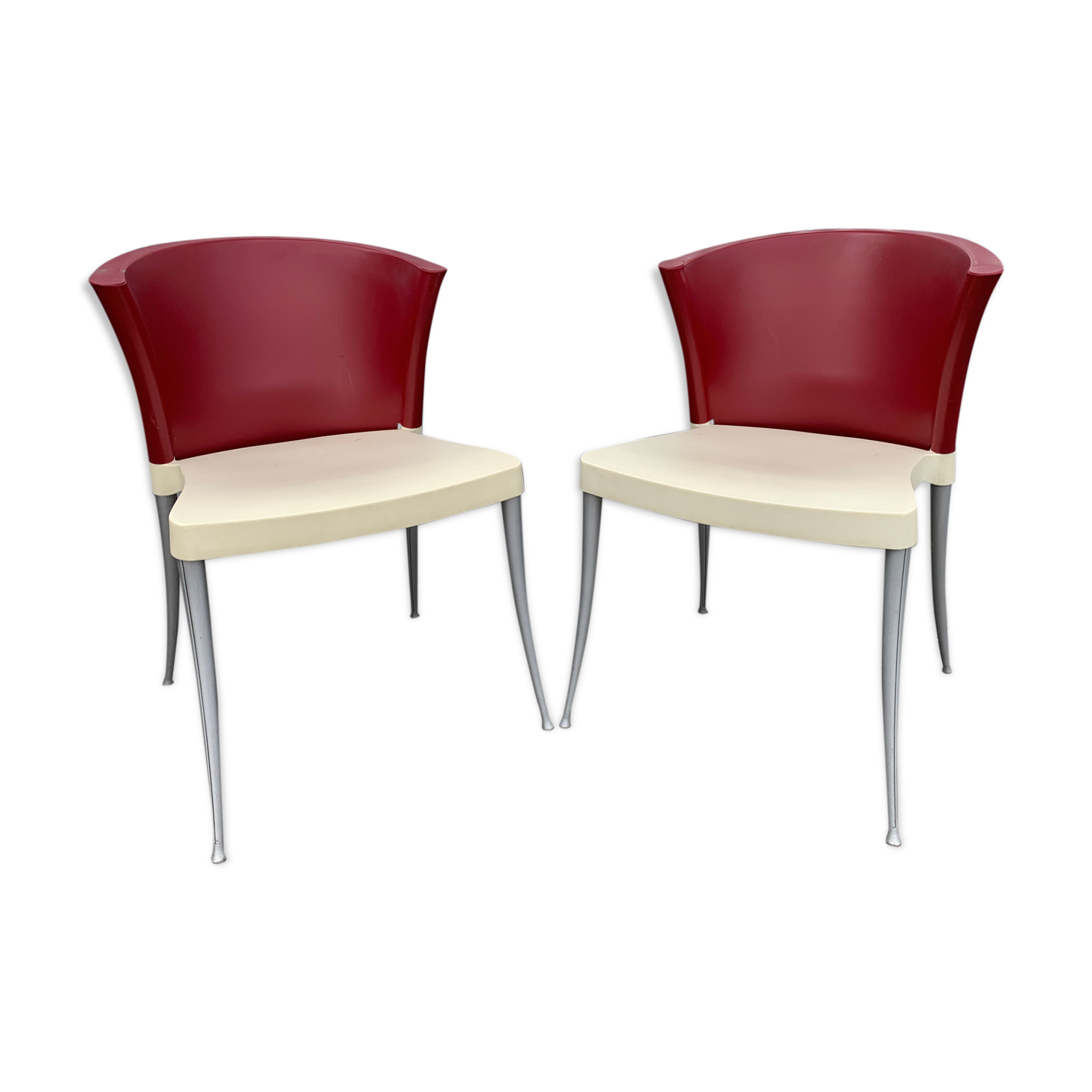 Paire de chaises Paco Capdell | Selency