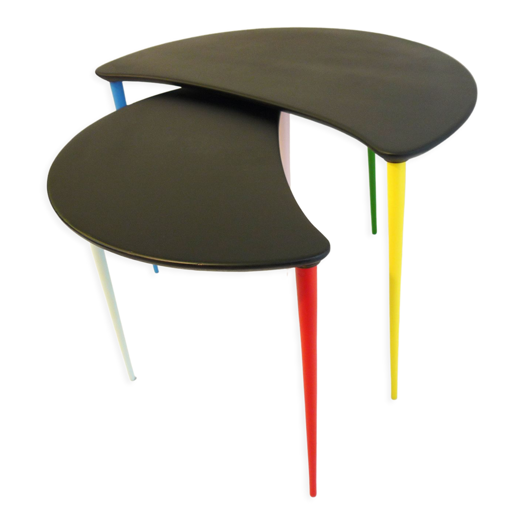 Set de 2 tables d'appoint | Selency