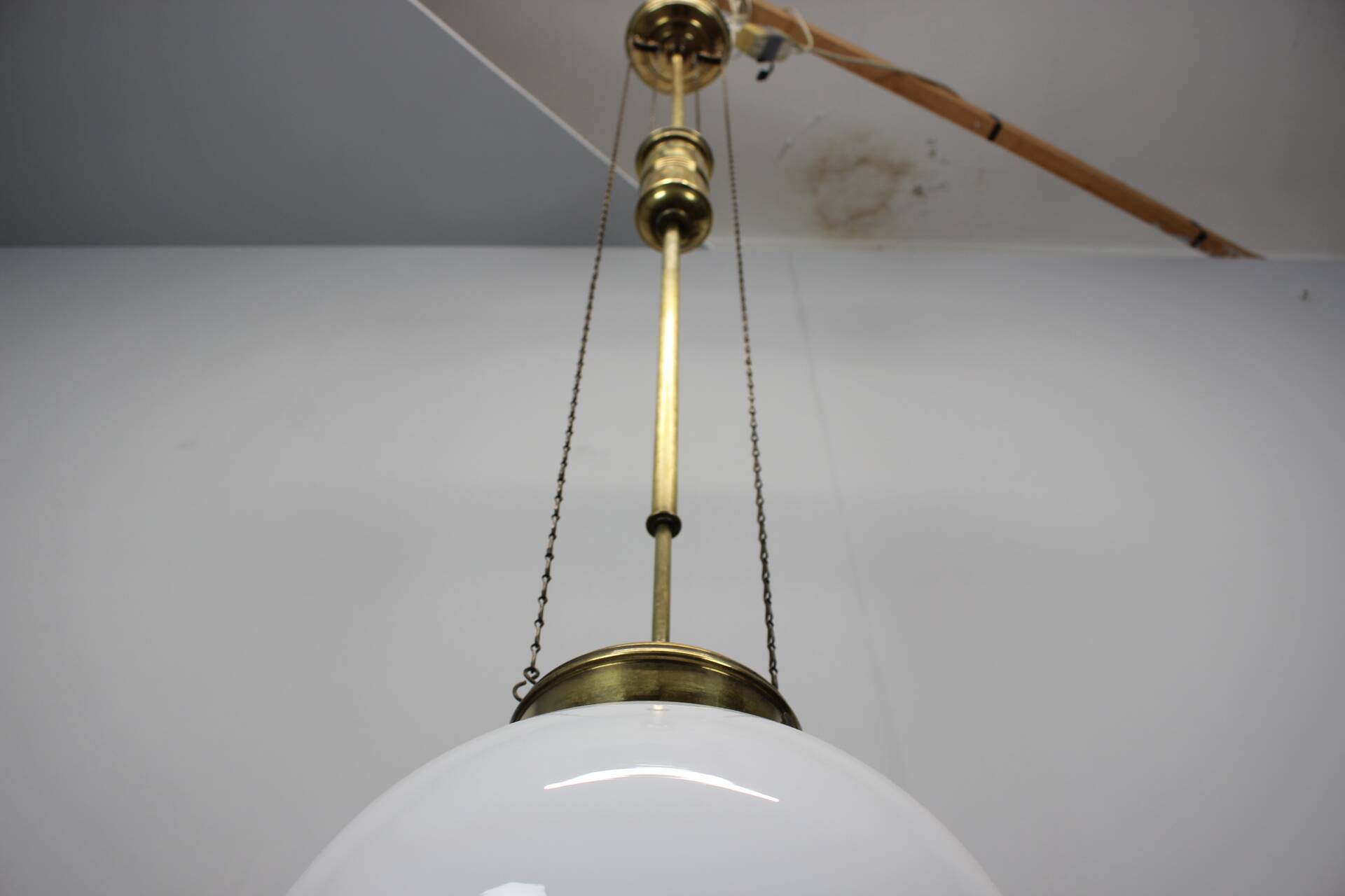 Suspension art nouveau unique réglable années 1920 | Selency