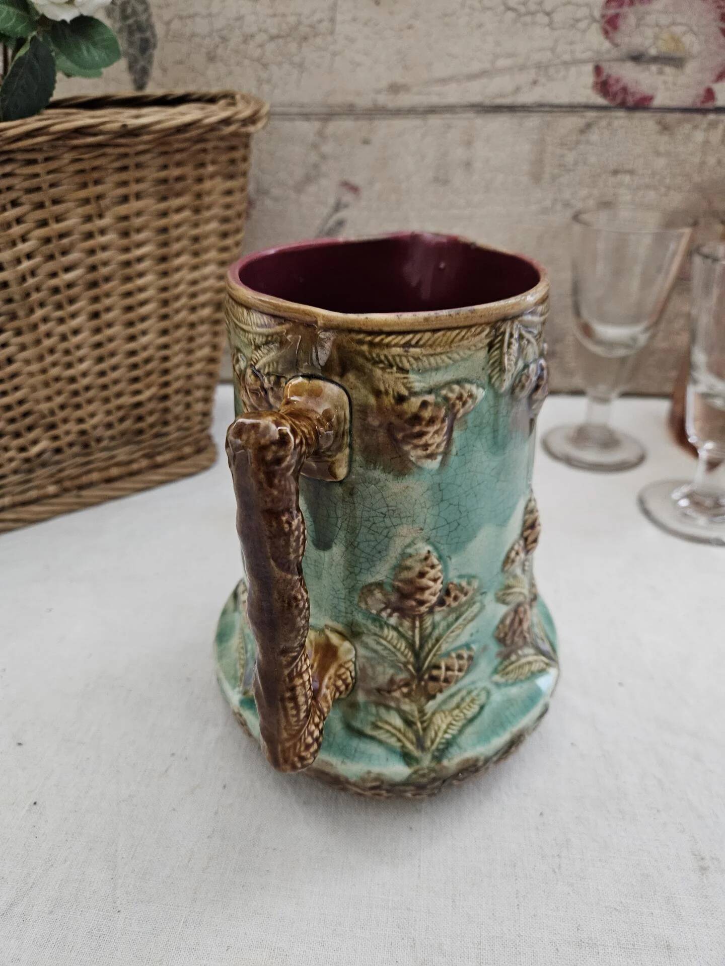 Pichet en barbotine | Selency