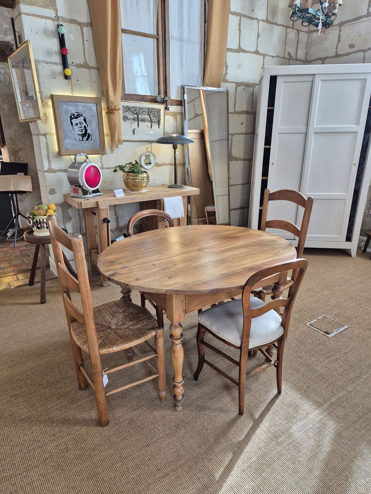 Table ancienne extensible | Selency