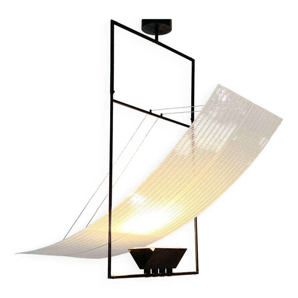 Zefiro pendant lamp by Mario Botta for Artemide, 1980 | Selency
