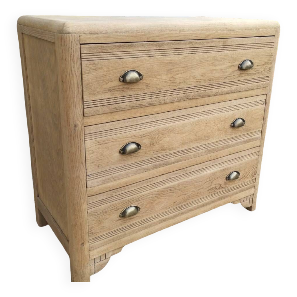 Commode en bois brut | Selency