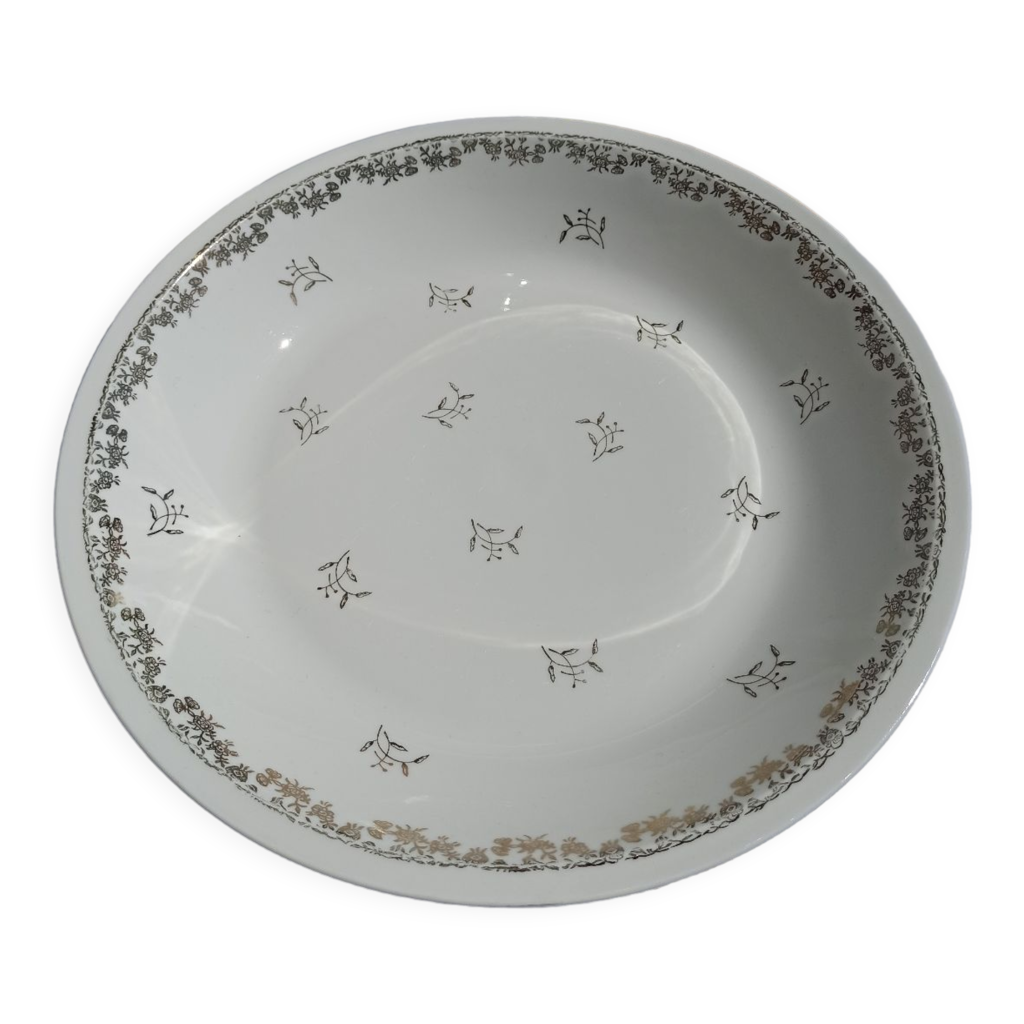 Plat rond Limoges Singer | Selency