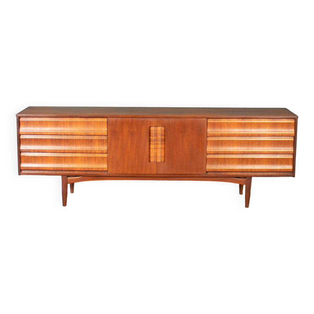 Buffet rétro en teck des années 1960 Elliots Of Newbury EON Mid Century ...
