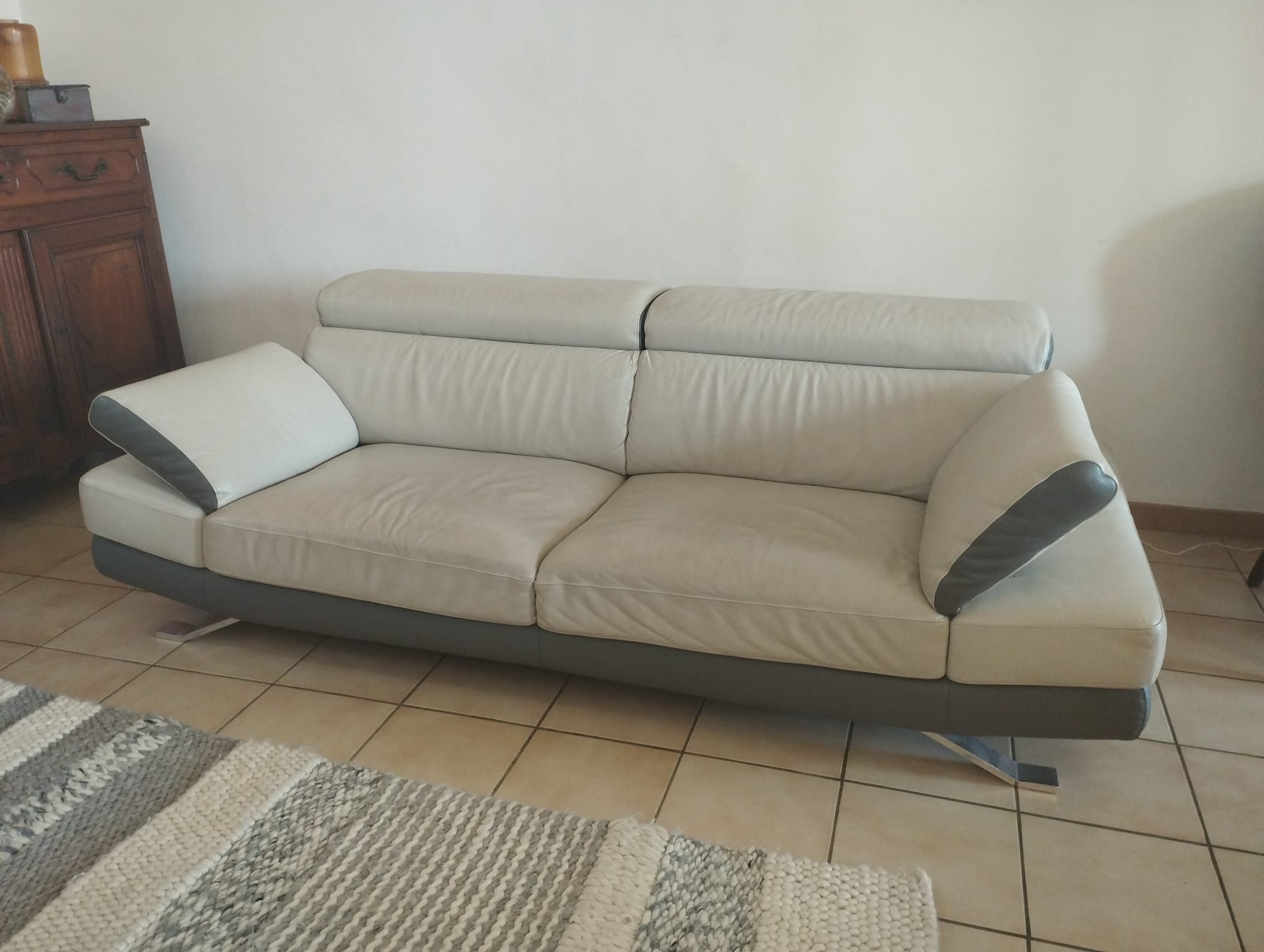Canapé cuir Poltrone Sofa 3 places | Selency