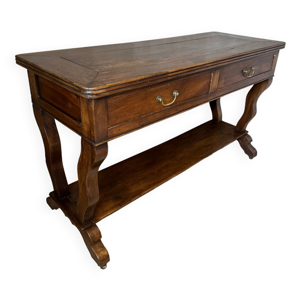 Table de drapier en noyer | Selency