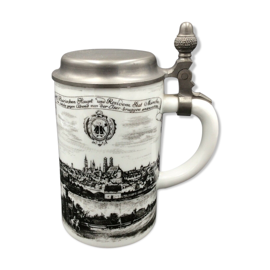 Chope à bière alboth & kaiser bavaria alba-kunst vintage | Selency