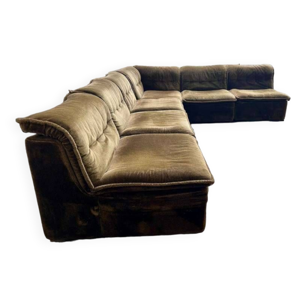 Fauteuil élément vintage / salon / canapé modulable | Selency