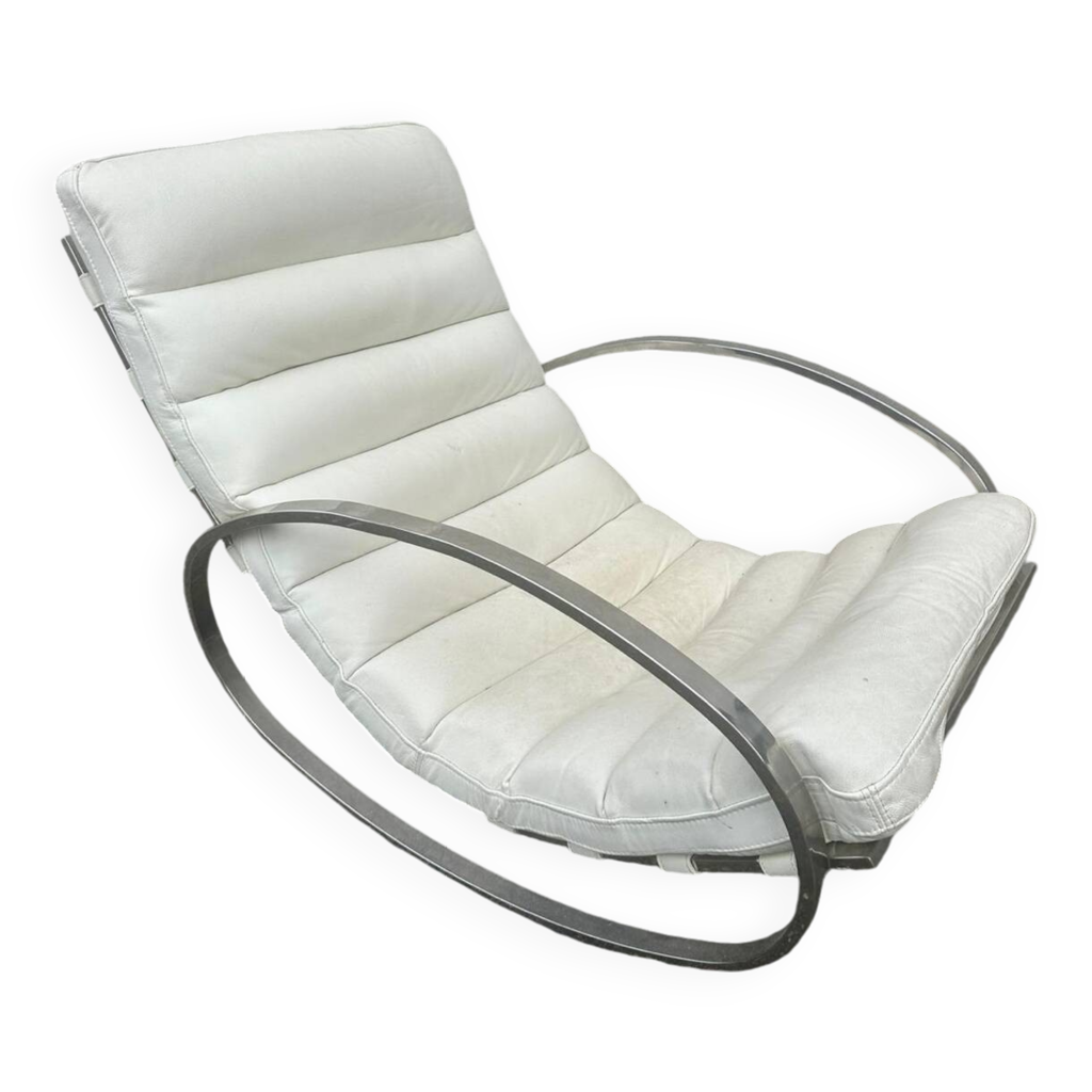 Renato Zevi ellipse selig rocking chair design from the 70s/80s? | Selency