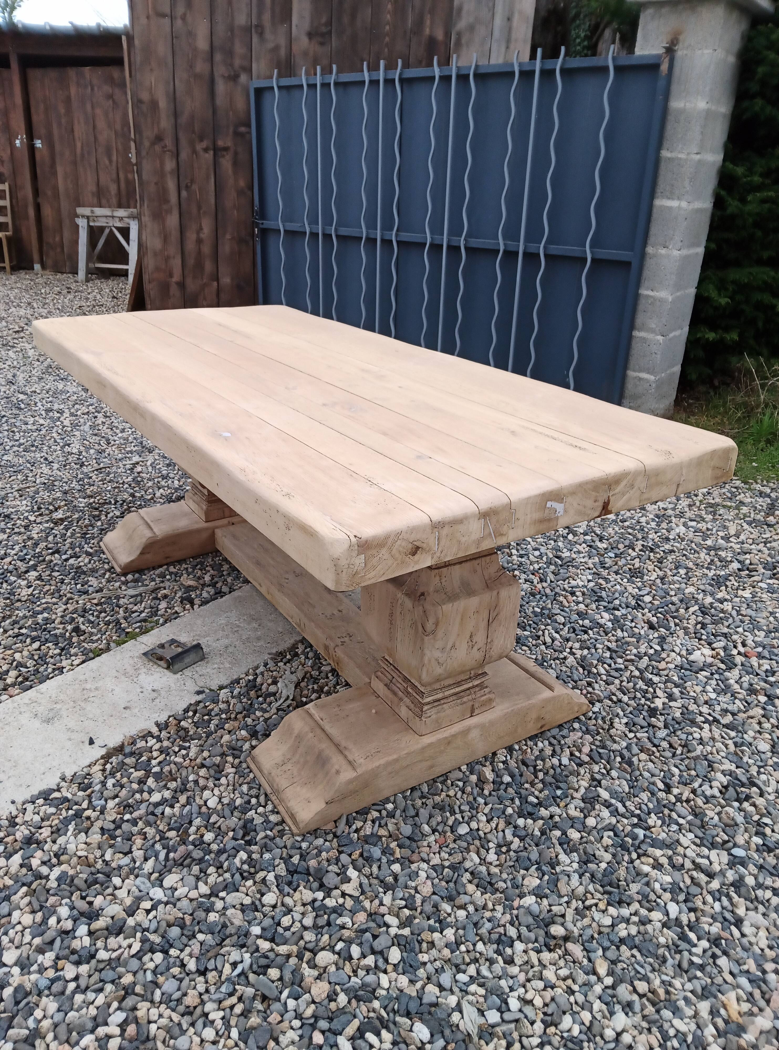 Table monastère chêne massif | Selency