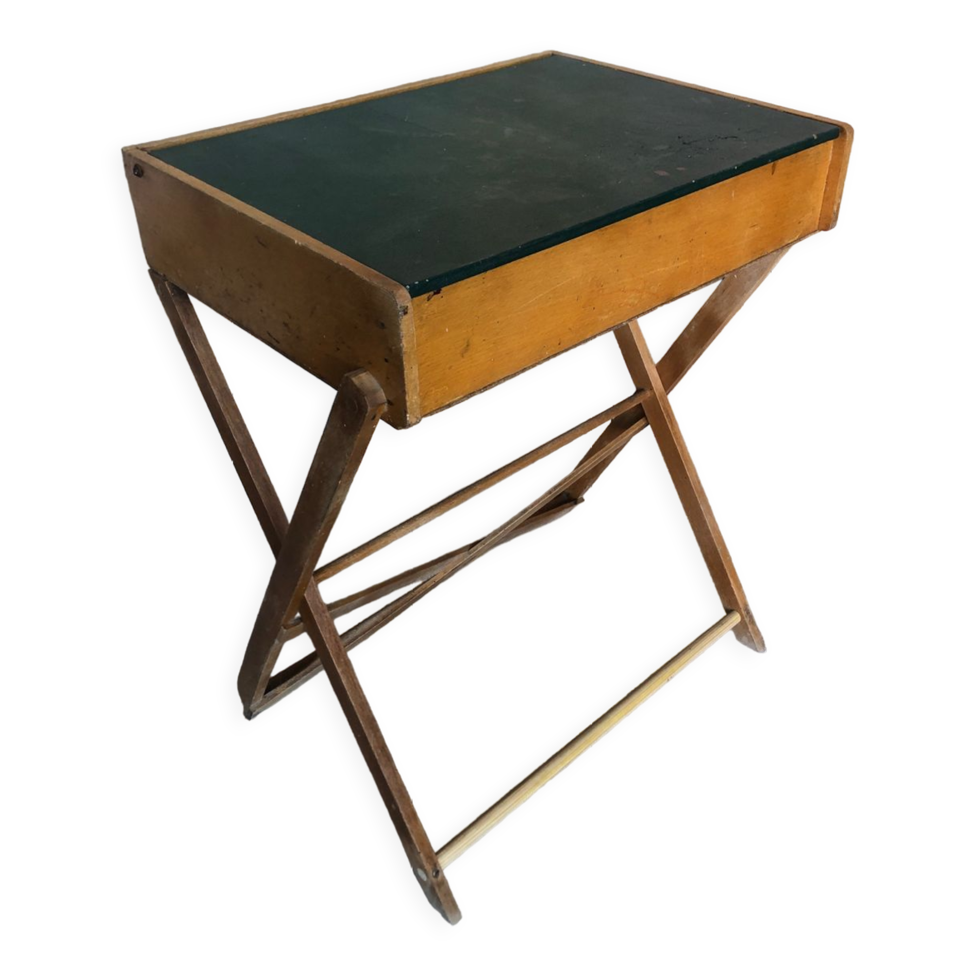 Bureau pupitre pliant bois tablette relevable | Selency