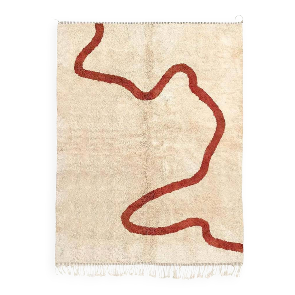 Tapis en laine marocain 350cmx250cm | Selency