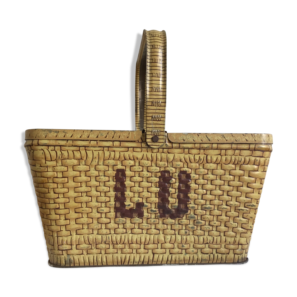 Ancienne boîte à goûter Lu, biscuits Lefevre | Selency