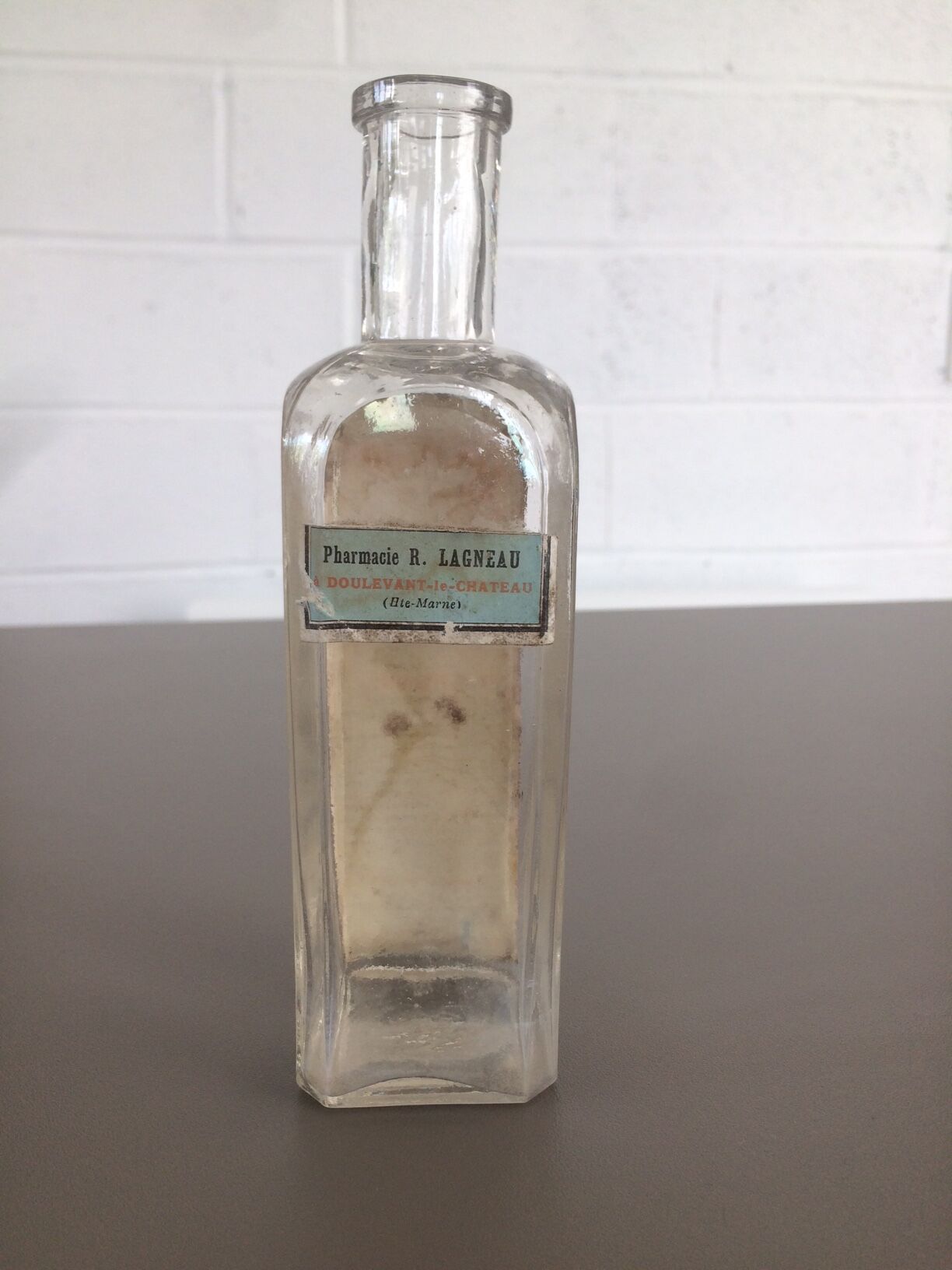 Flacon de sirop pectoral ancien | Selency