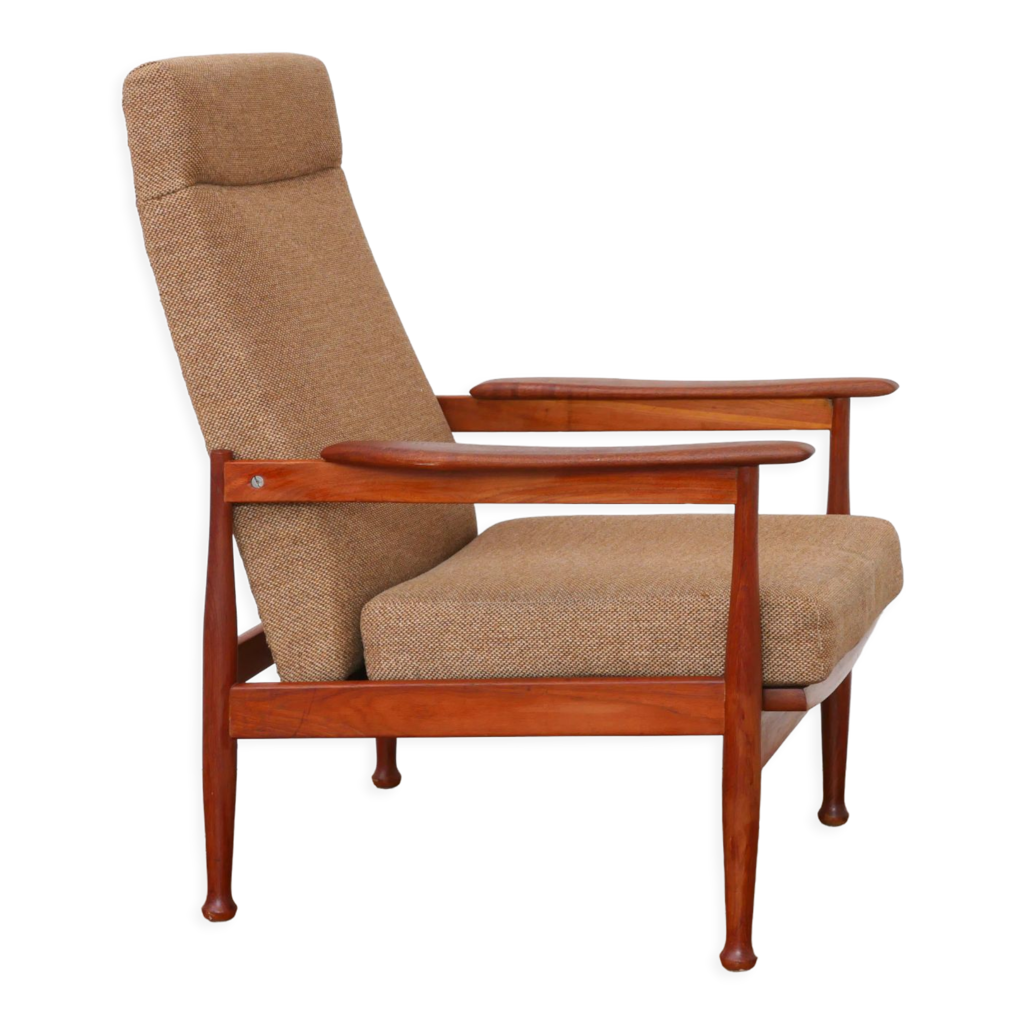 Fauteuil en teck Guy Rogers | Selency