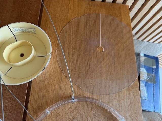 Lampe lustre marque Flos Philippe Starck "Romeo Louis II S2" en cristal ...