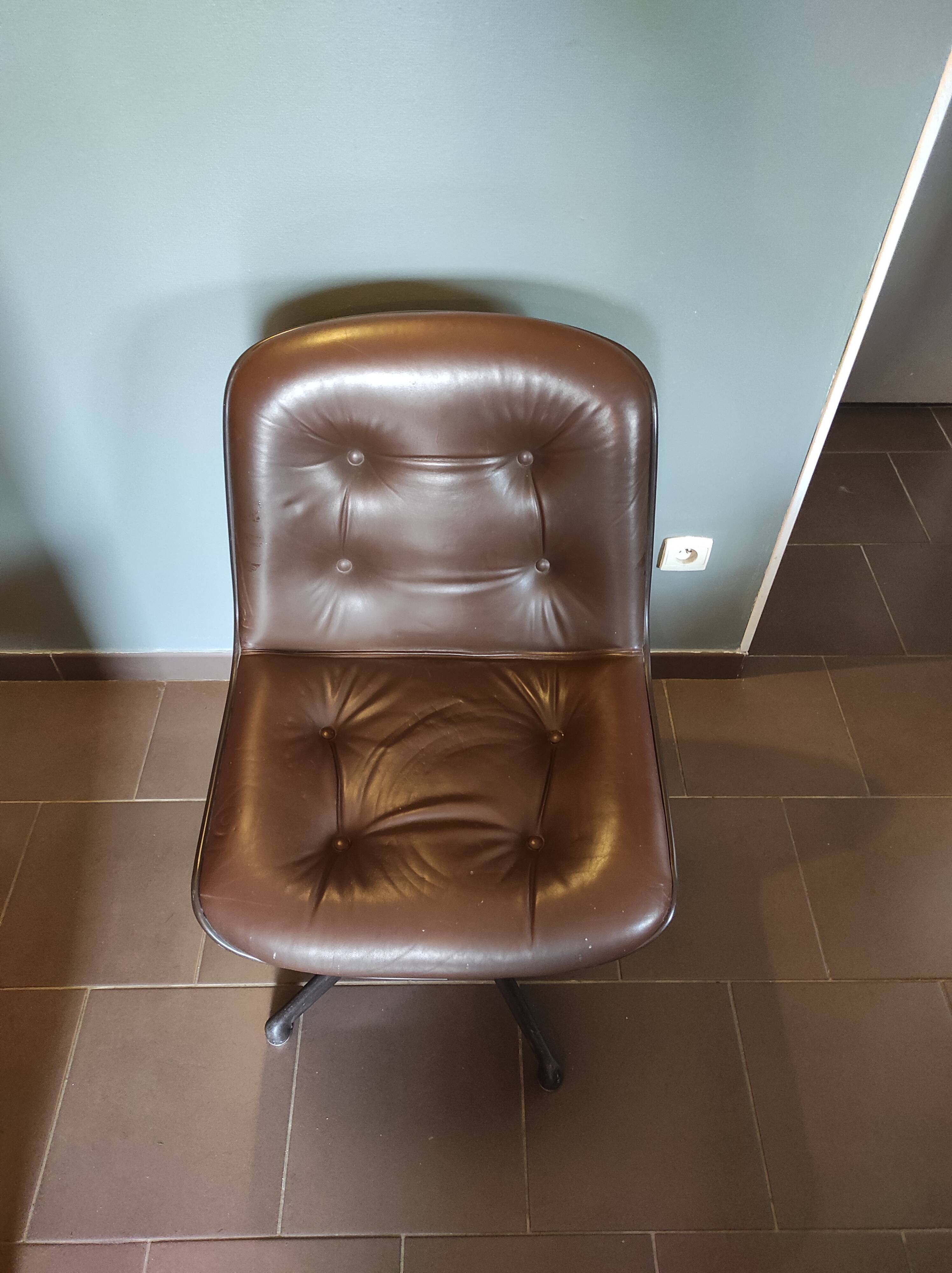 Fauteuil en cuir pour Comforto | Selency