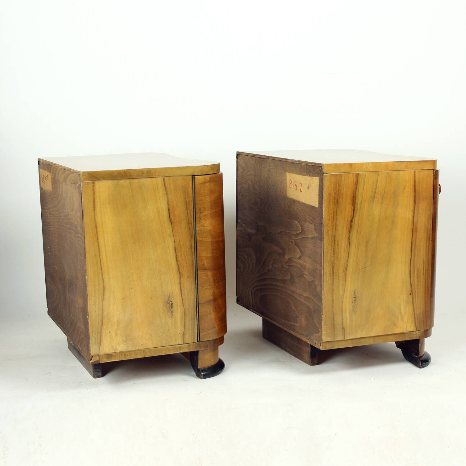 Tables de Chevet Art Déco Par Jindřich Halabala pour Up Závody, 1930 ...