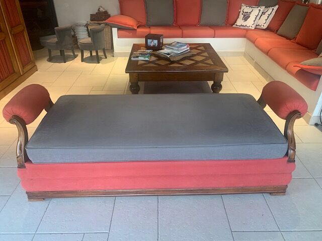 Meridienne ancienne bois massif | Selency