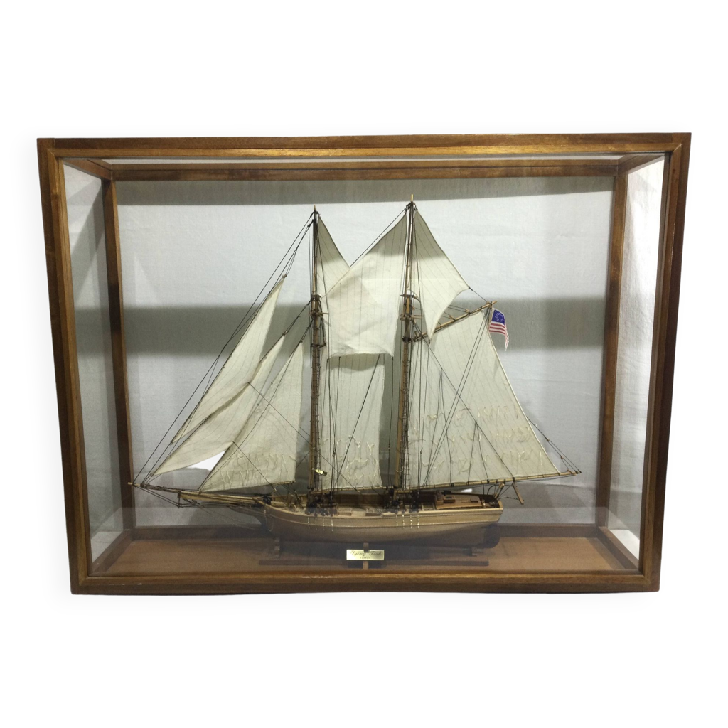 Two-masted boat model “Flying Fish 1860” | Selency