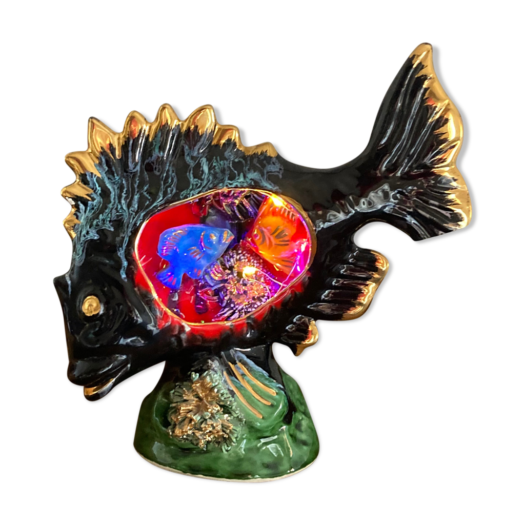 Lampe en forme de poisson Vallauris | Selency