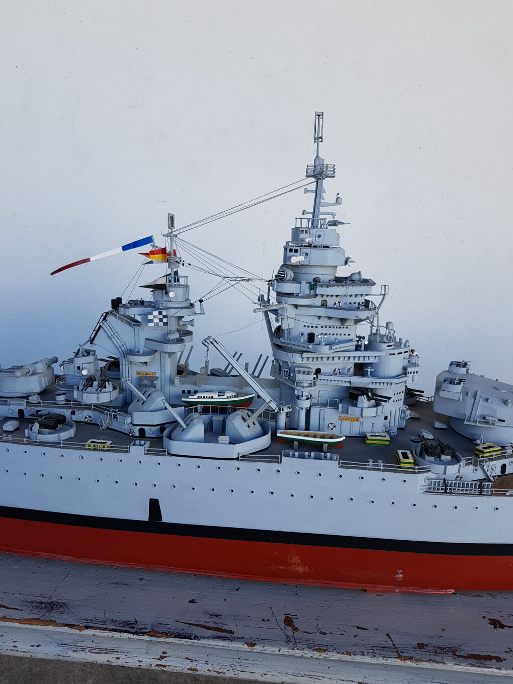 Maquette De Navire De Guerre Selency