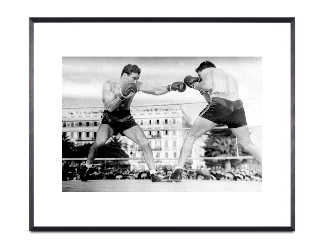 Photographie "Marcel Cerdan, veritable legende de la boxe" | Selency