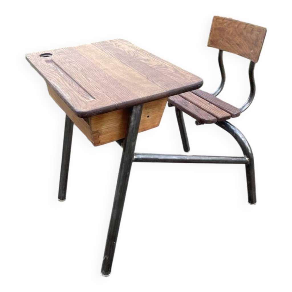 Pupitre bureau écolier | Selency