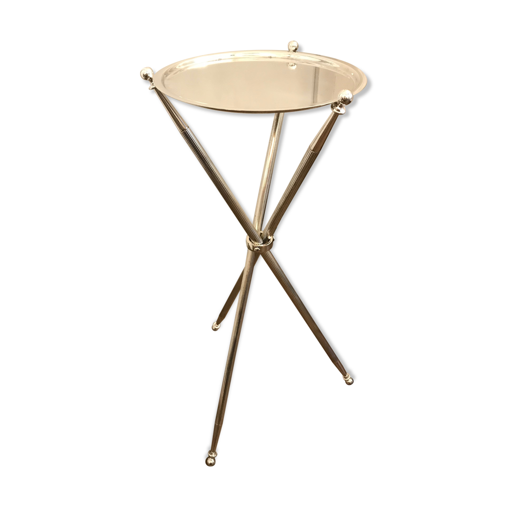 Table tripode au plateau amovible | Selency