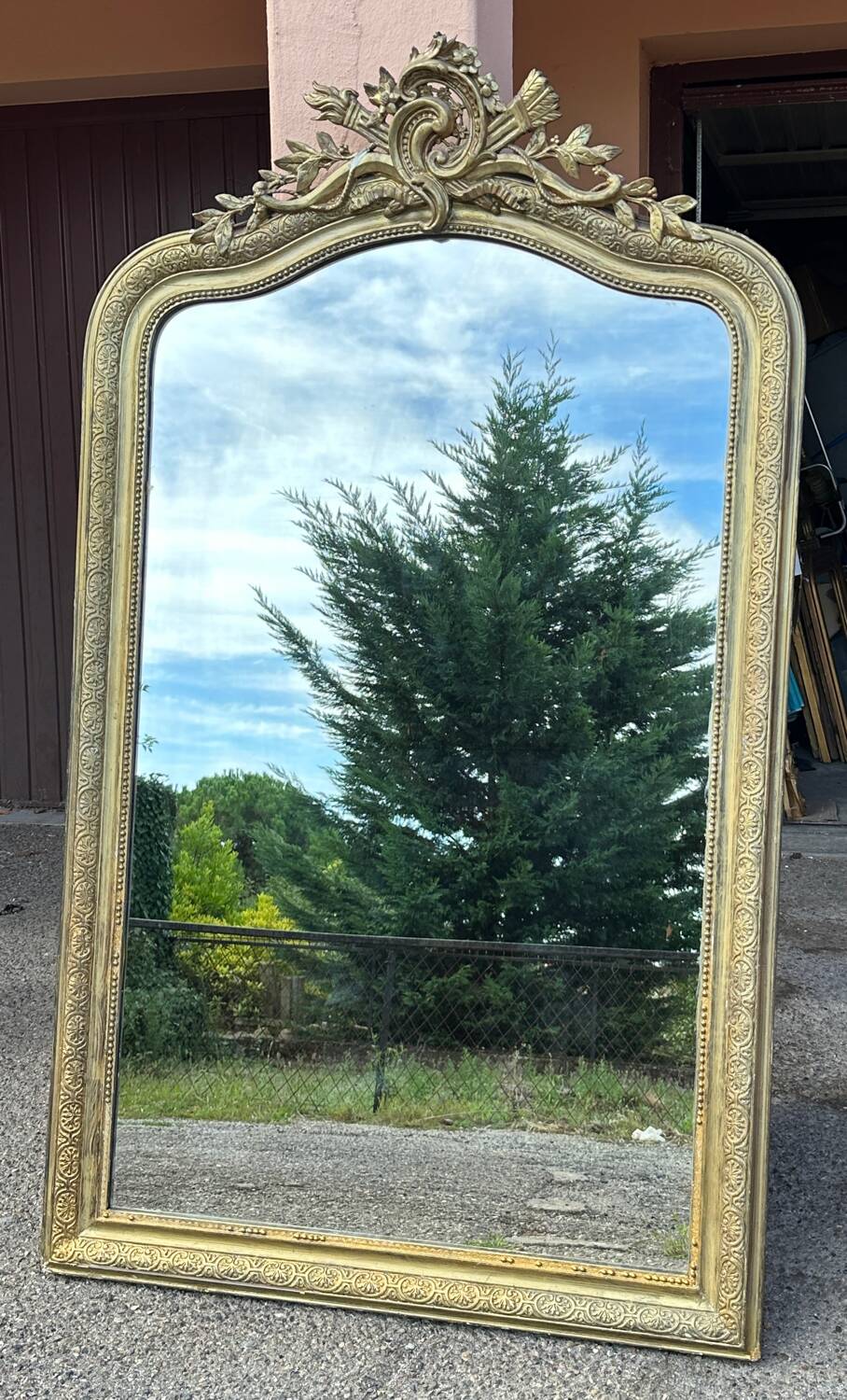 Miroir doré | Selency