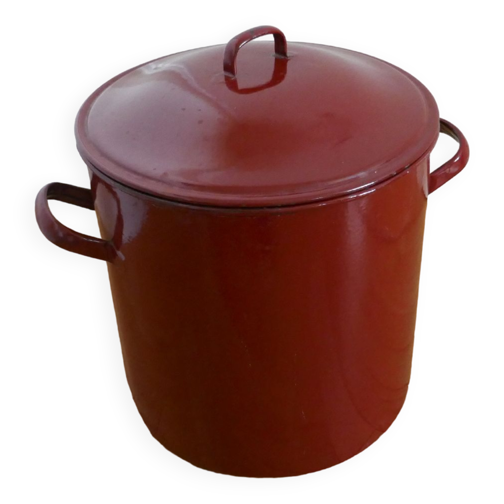 Marmite en tôle émaillée | Selency