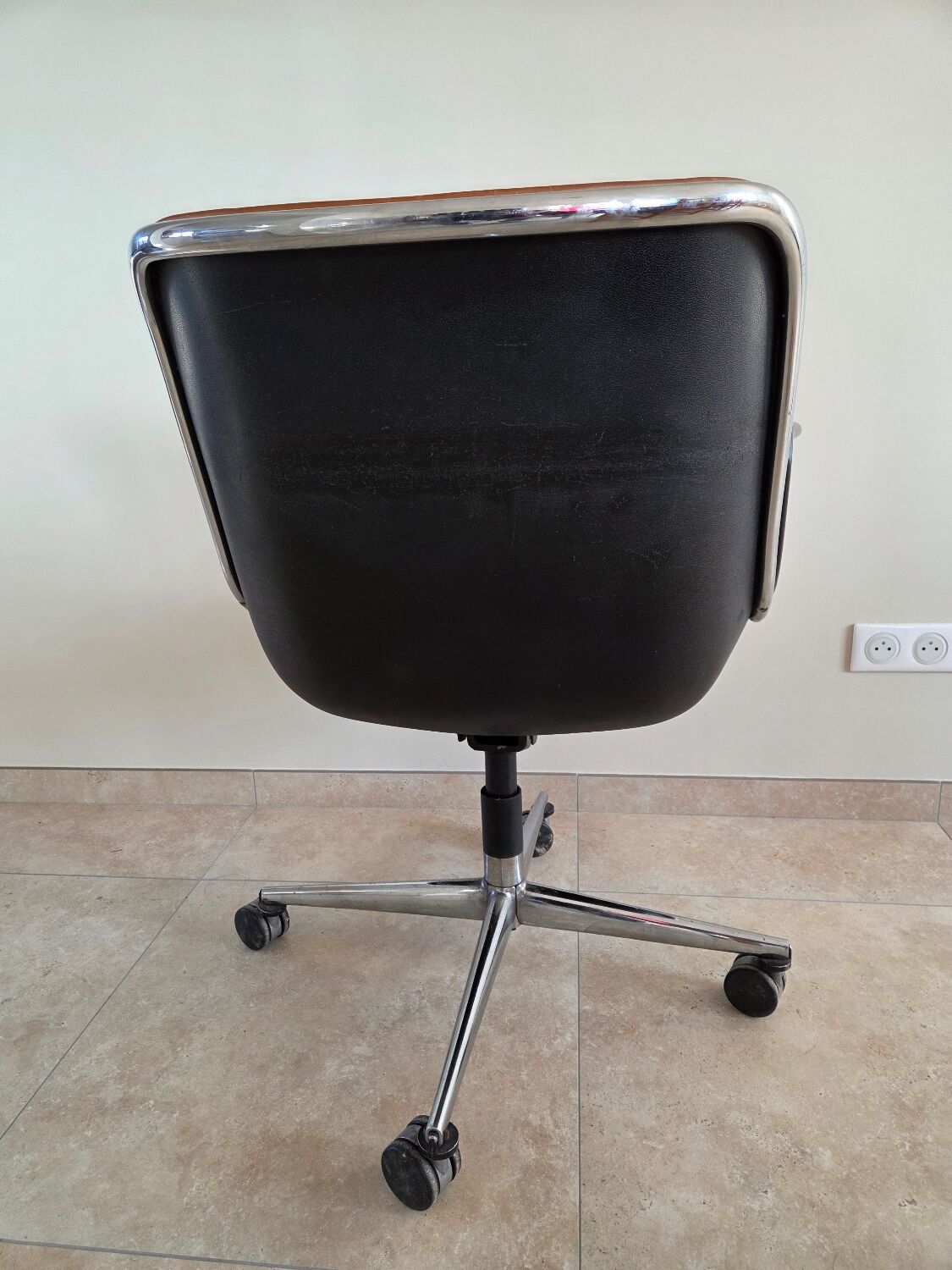 Fauteuil design Charles Pollock pour Knoll | Selency