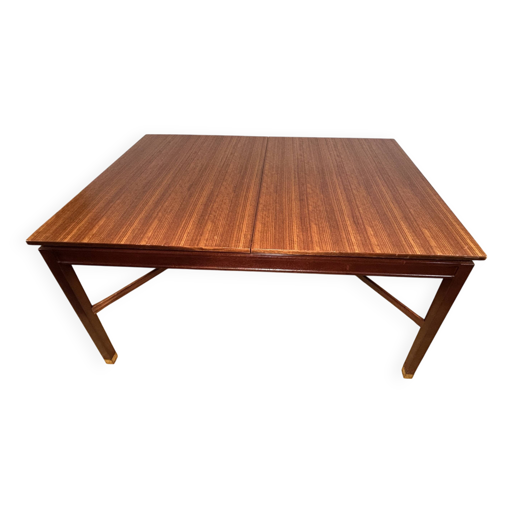 Table à manger extensible en teck vintage rétro du milieu du siècle par GPlan 1950 | Selency