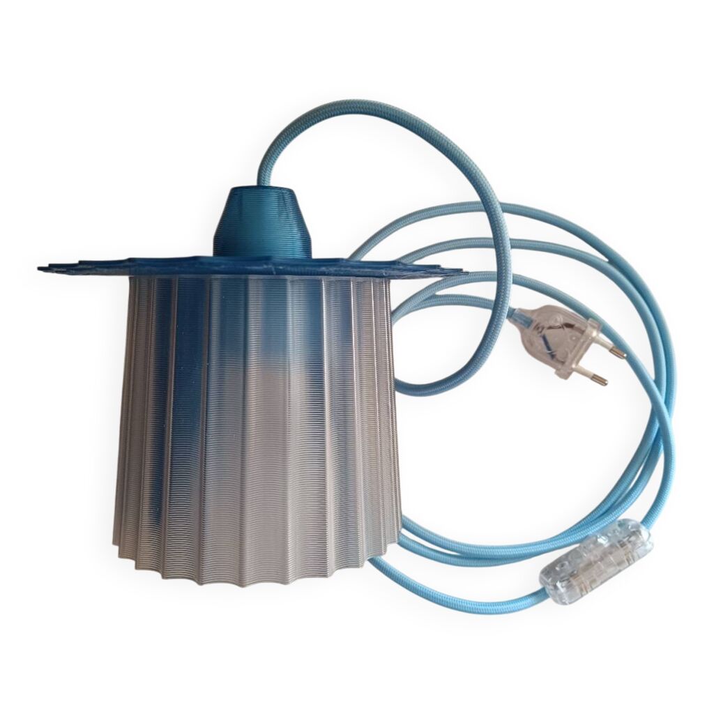 Lampe Amanda - Bleu - Warren & Laetitia | Selency