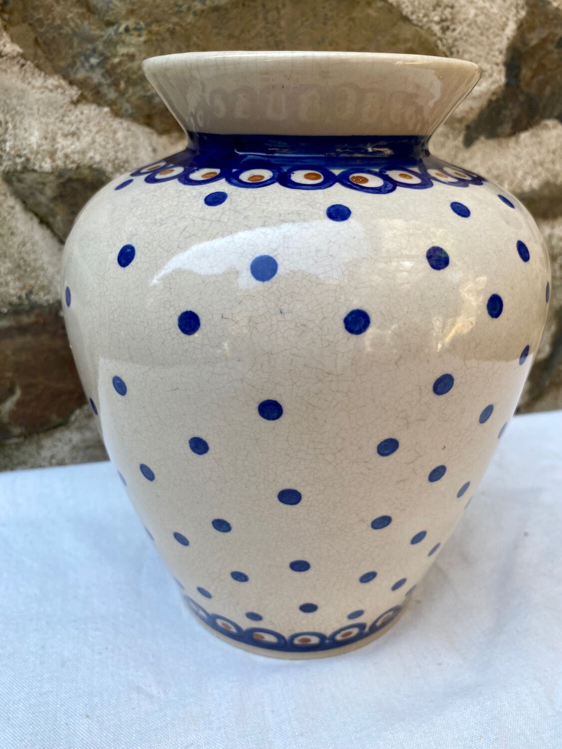 Vase à pois | Selency