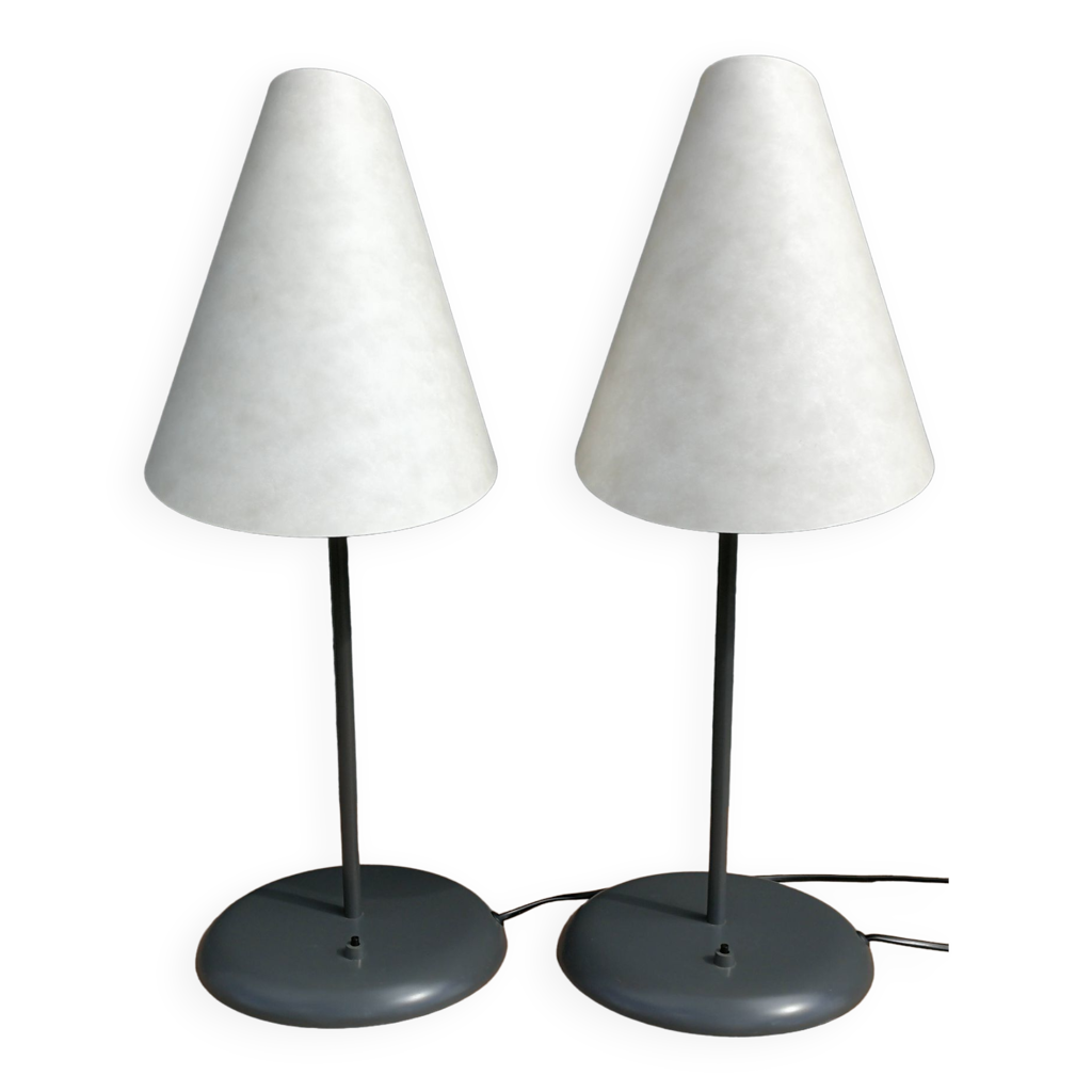 Paire de lampe "la lune sous le chapeau" Man Ray | Selency