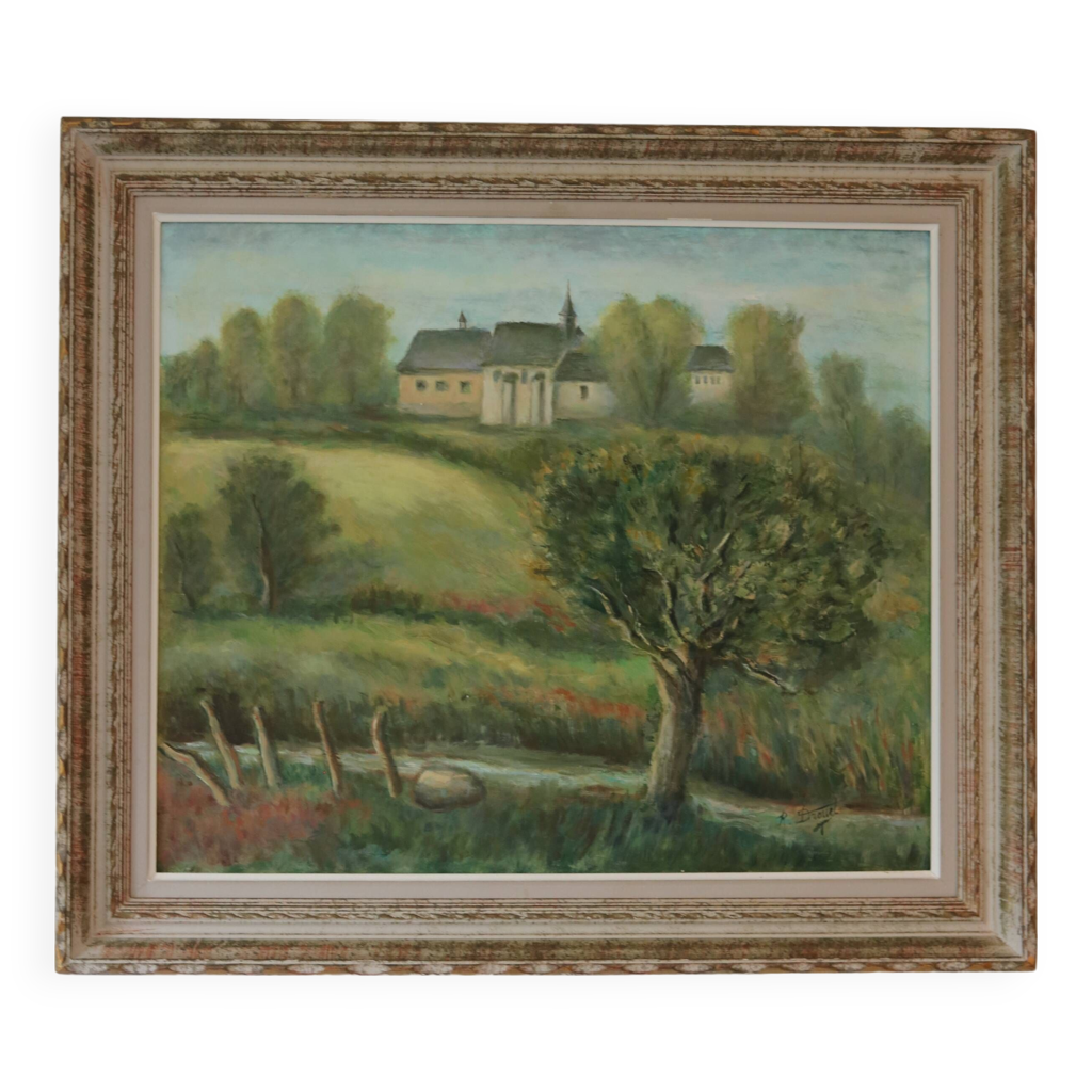 Tableau ancien paysage | Selency