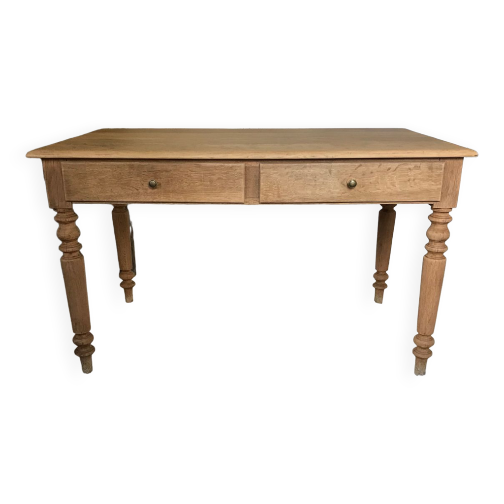 Table ou bureau en chêne | Selency