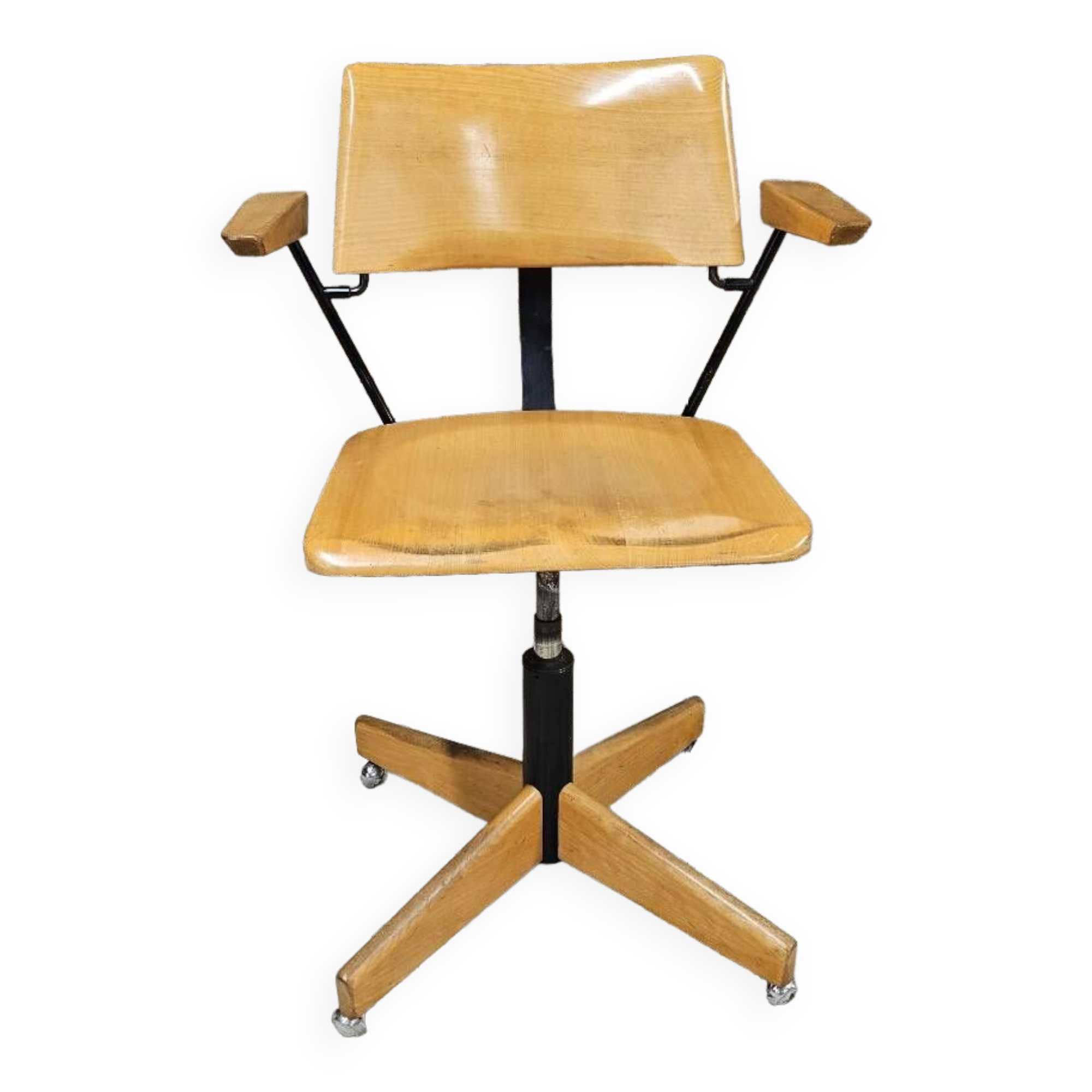 Chaise fauteuil vintage Giroflex | Selency