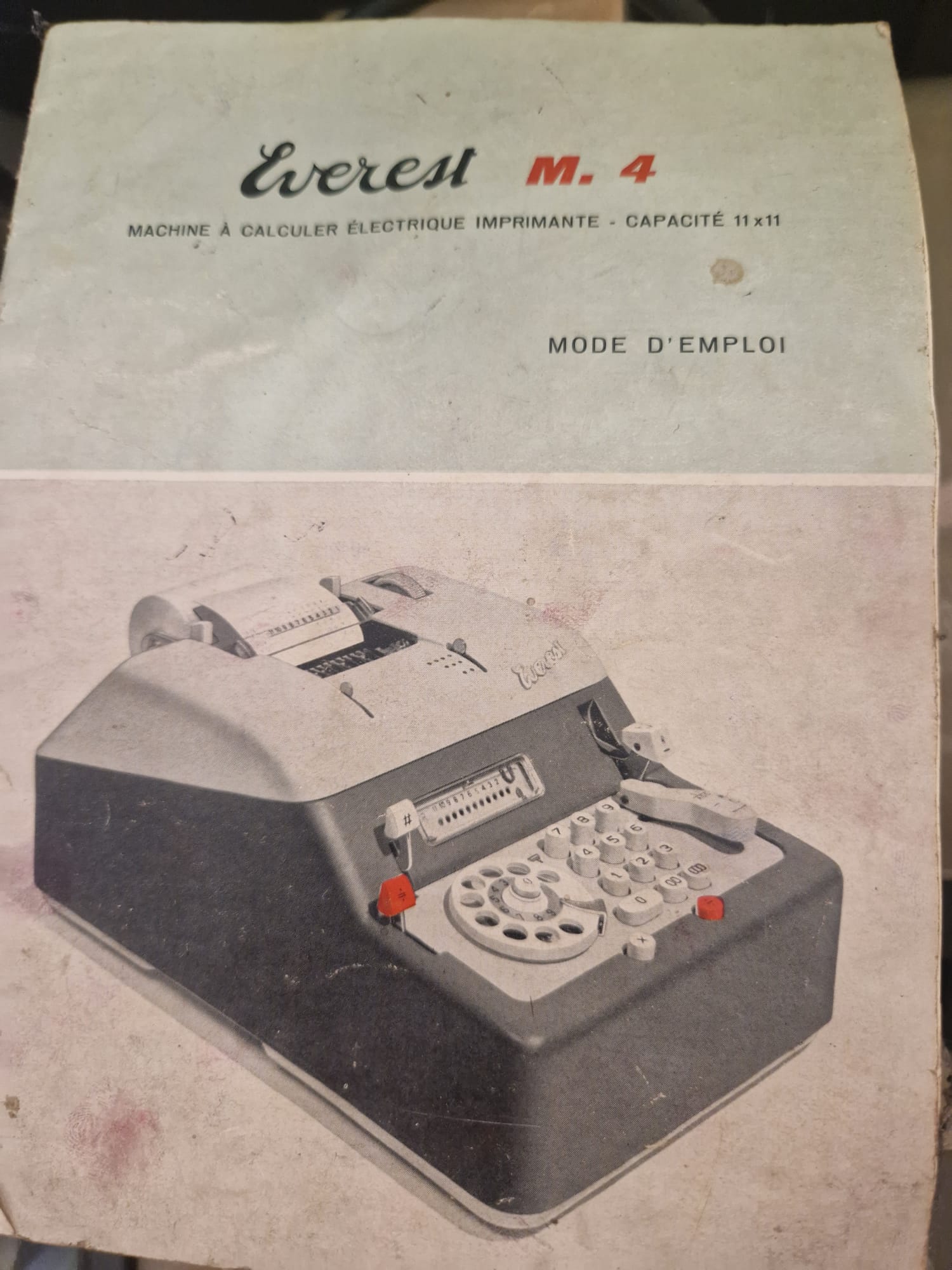 Machine à calculer électrique imprimante - everest | Selency