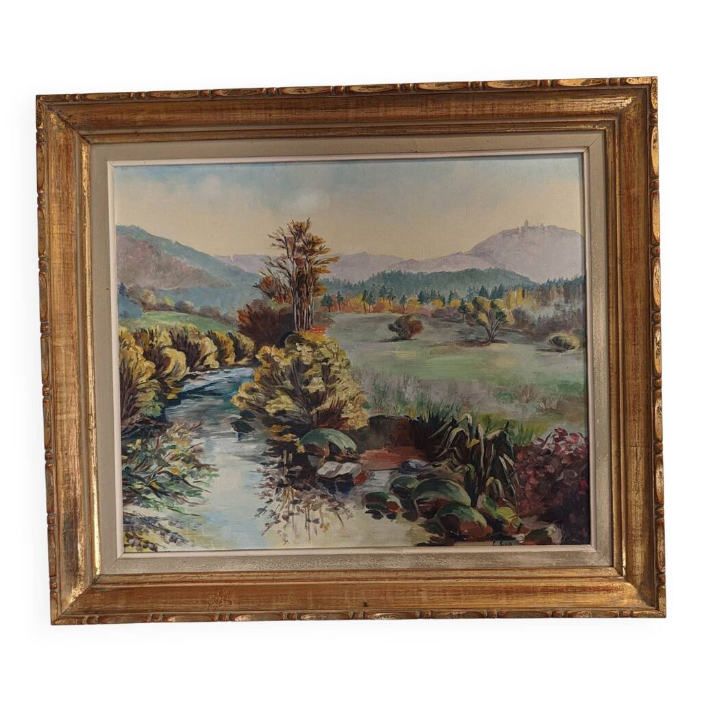 Tableau cadre en bois | Selency