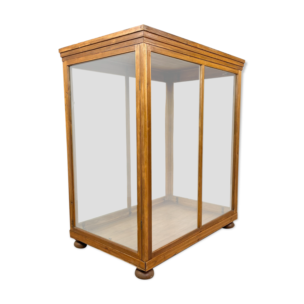 Large antique dismountable Display case | Selency