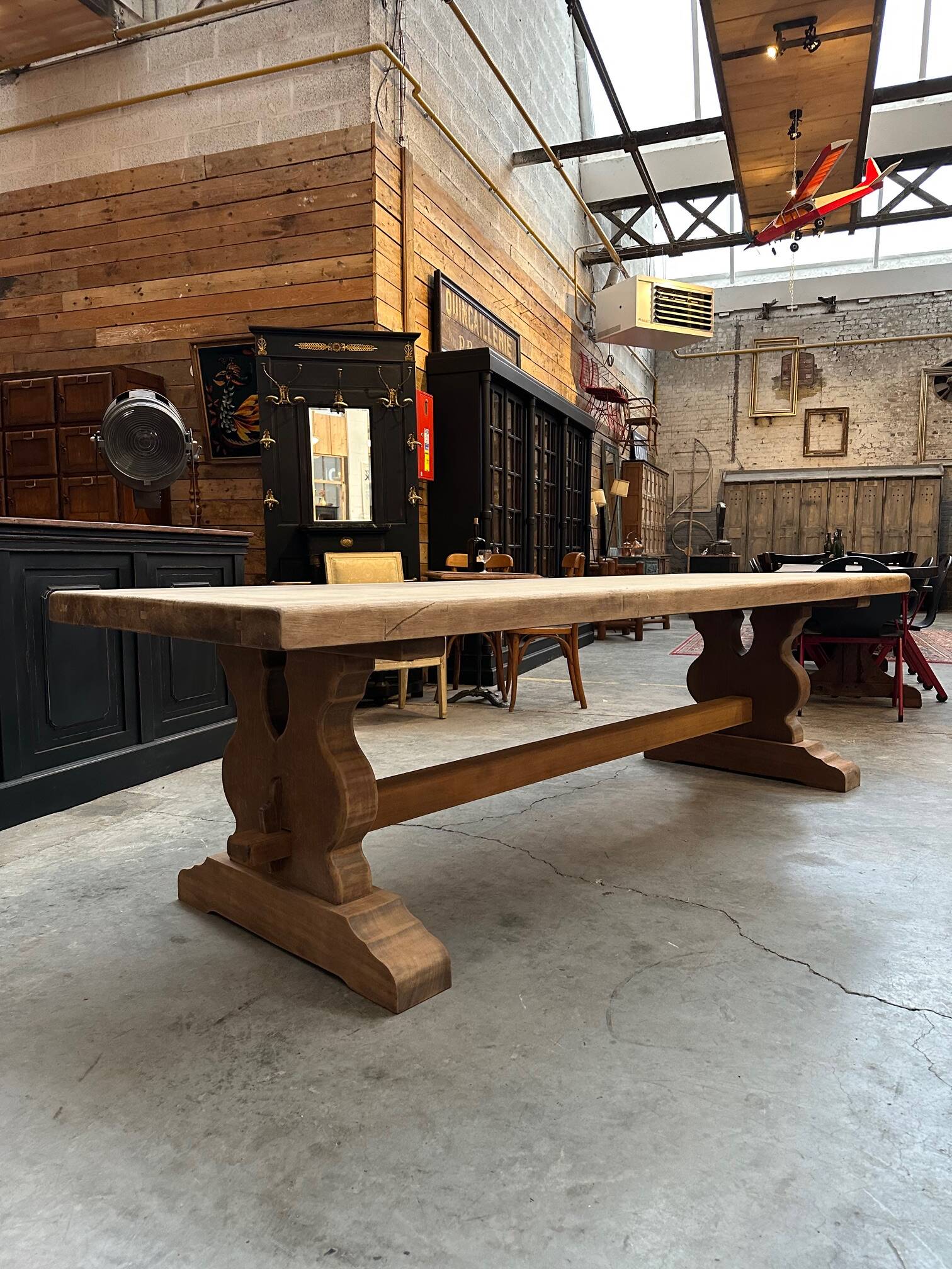 Grande table de ferme 50’s | Selency