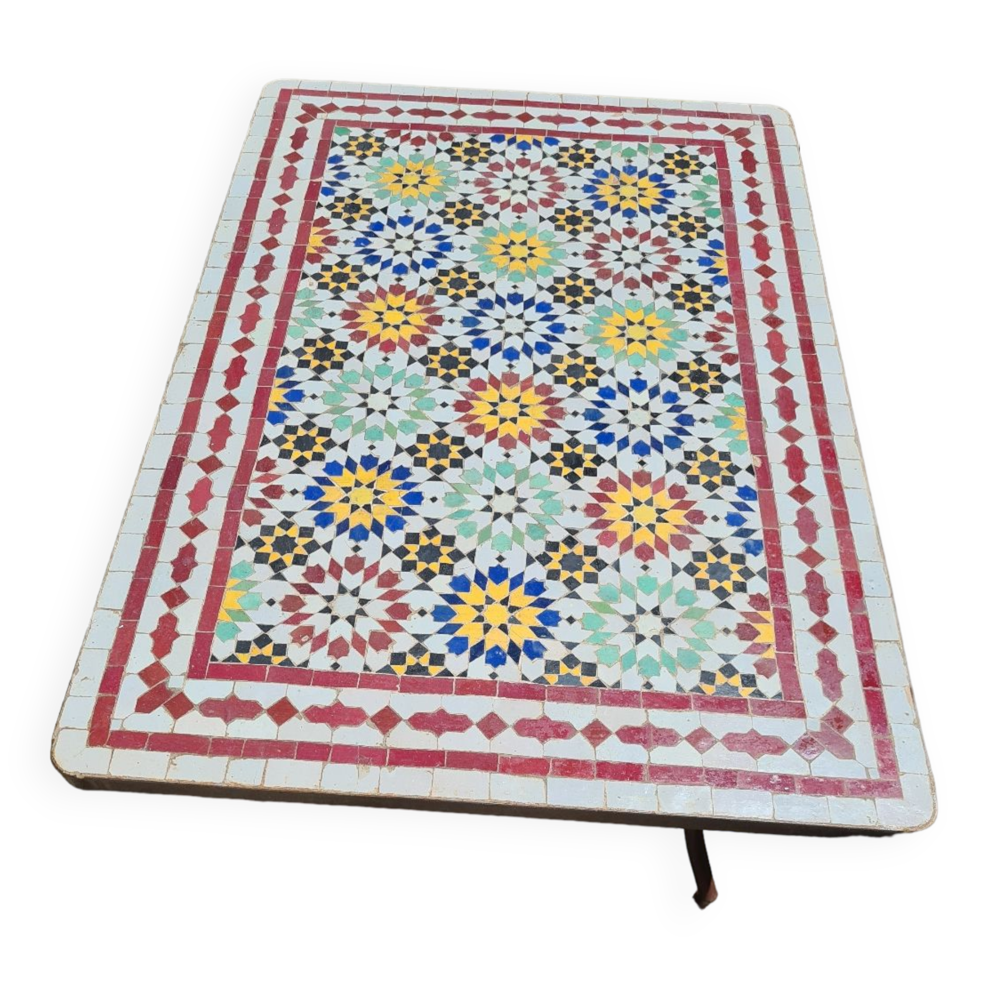 Table basse mosaïque oriental vintage | Selency