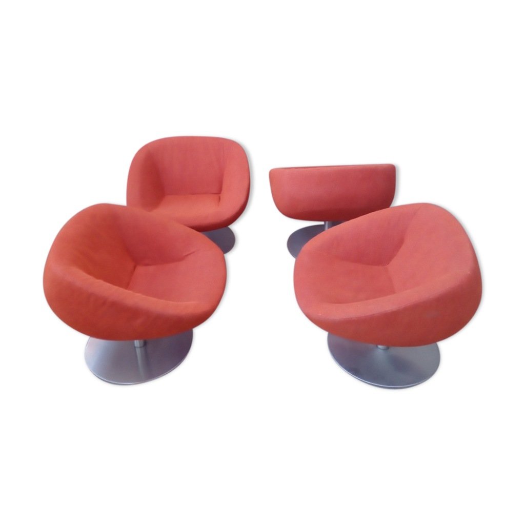 Suite de 4 fauteuils Andrew World | Selency