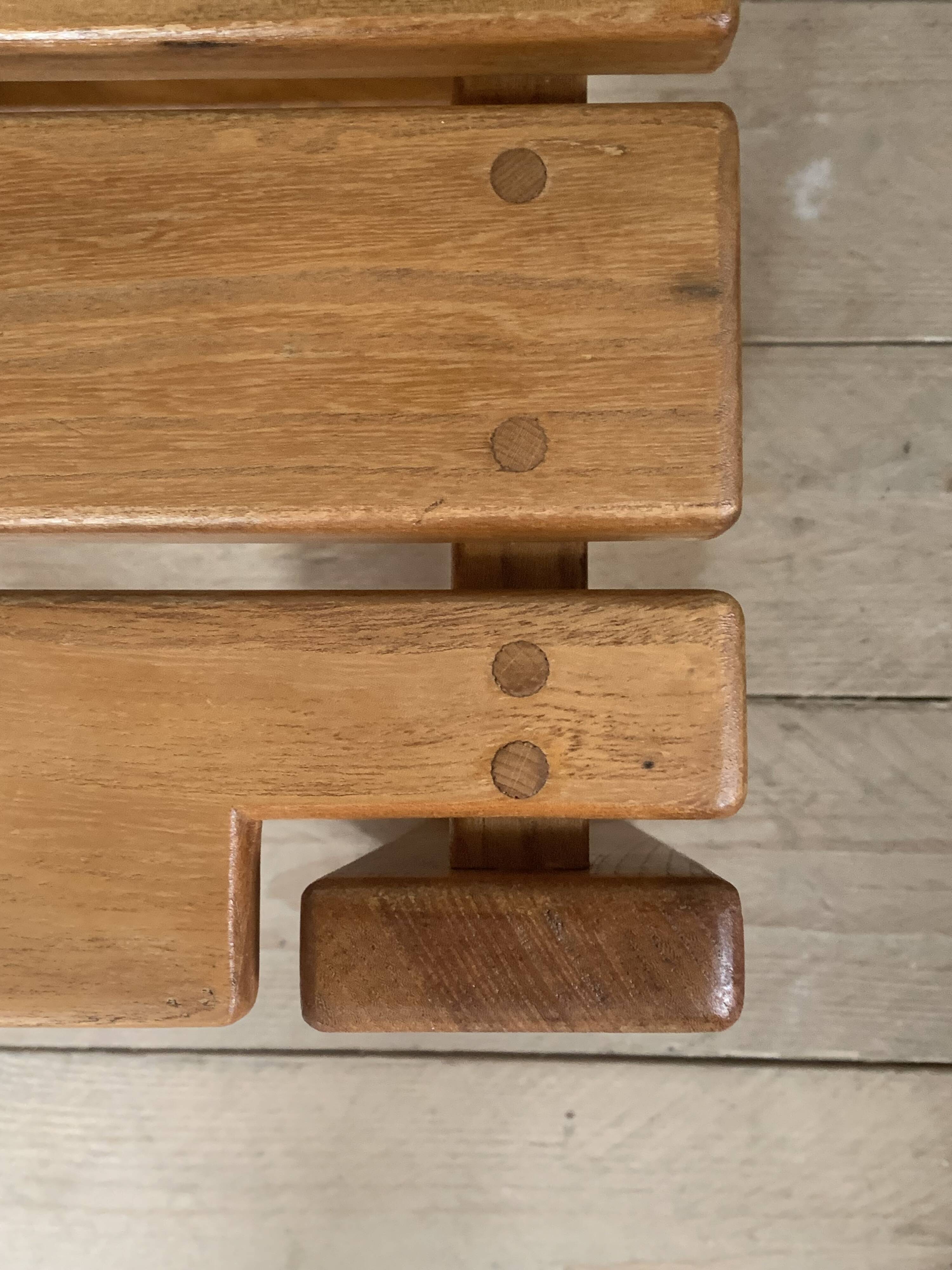 Table basse orme massif vintage | Selency