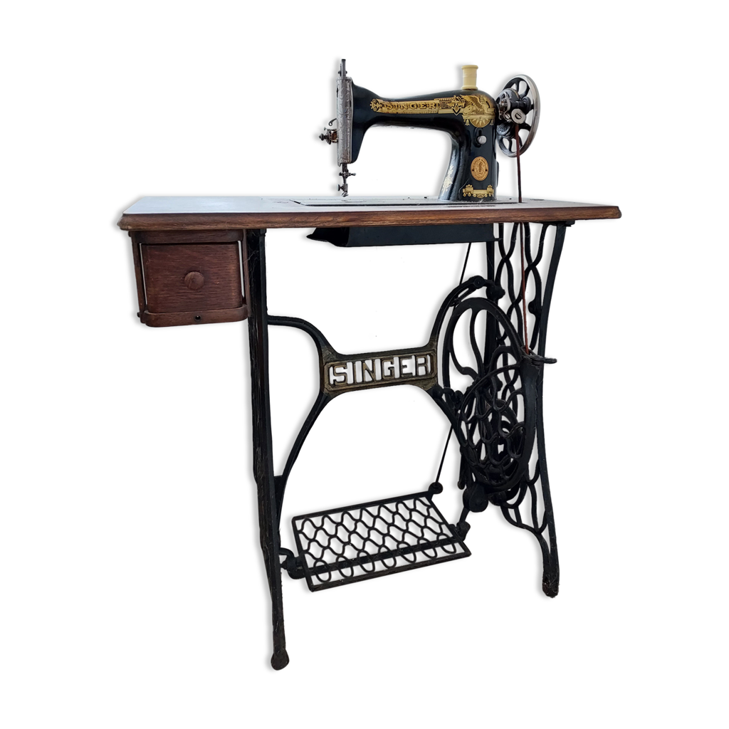 Ancienne machine à coudre Singer | Selency