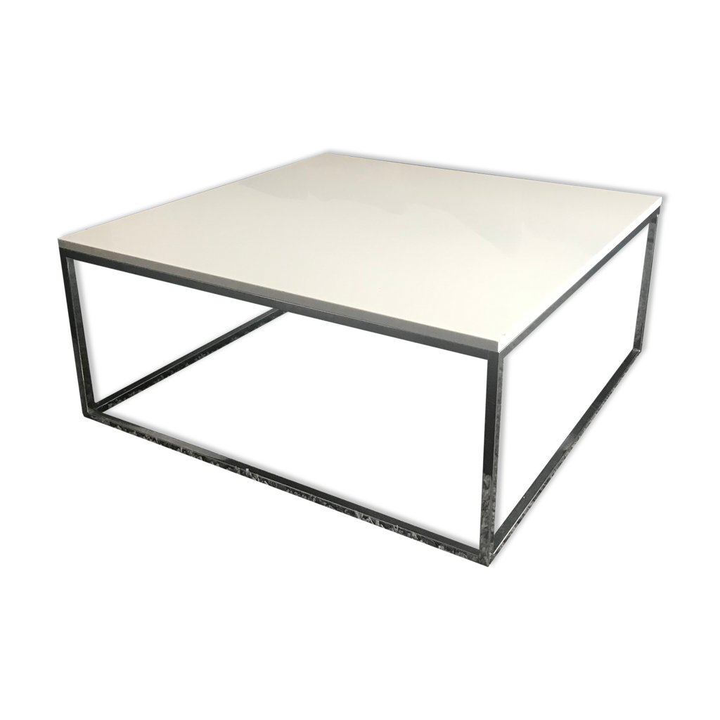 Table basse blanche | Selency