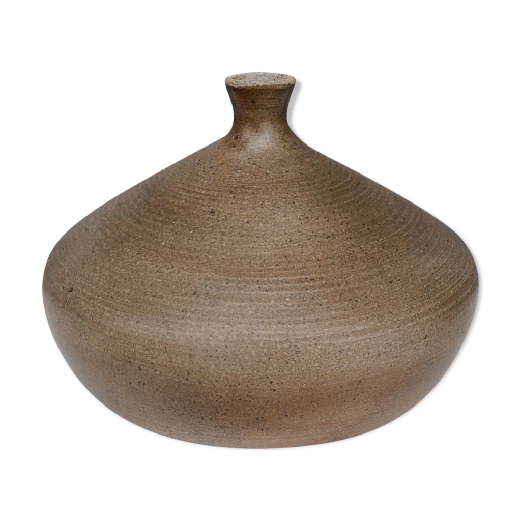 Vase en céramique par Michel Bailly, 1974 | Selency